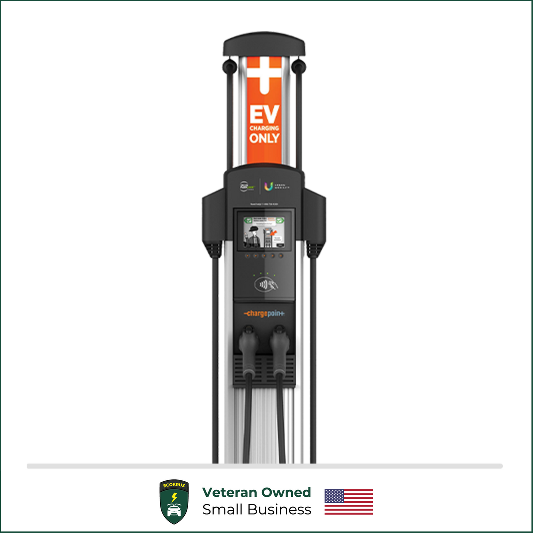 Commercial EV Chargers | Ecokruz – EV Chargers and Pedestals