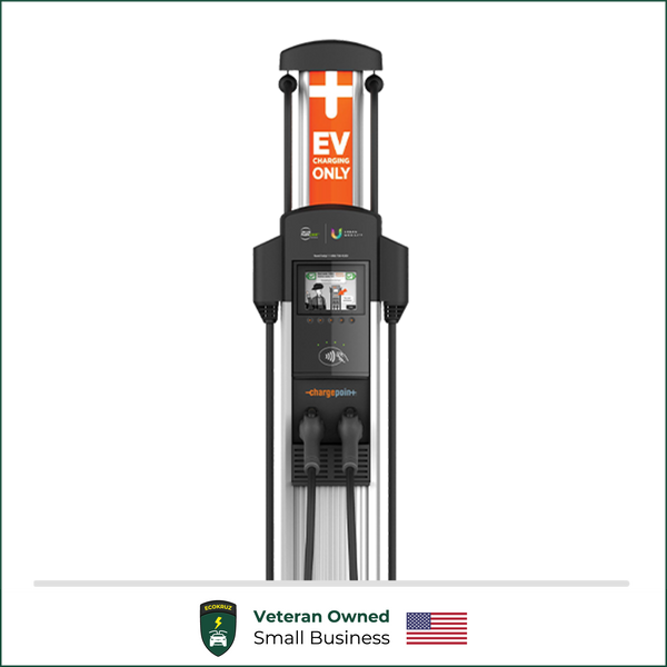 ChargePoint CT4023 Dual Port Wall Mount 30A 18ft Cable With 6ft Cable ...