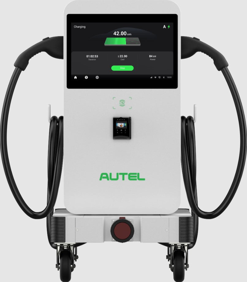 Autel MaxiCharger 3 Phase DC Compact Mobile 40kw Fast Charger Dual Por ...
